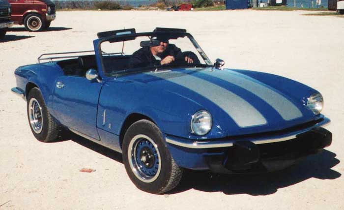 Triumph Spitfire Side & Top Stripes and other Color Schemes