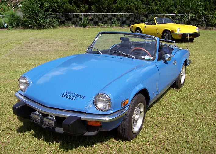 1500 Triumph Spitfire Photos 1973 through 1976